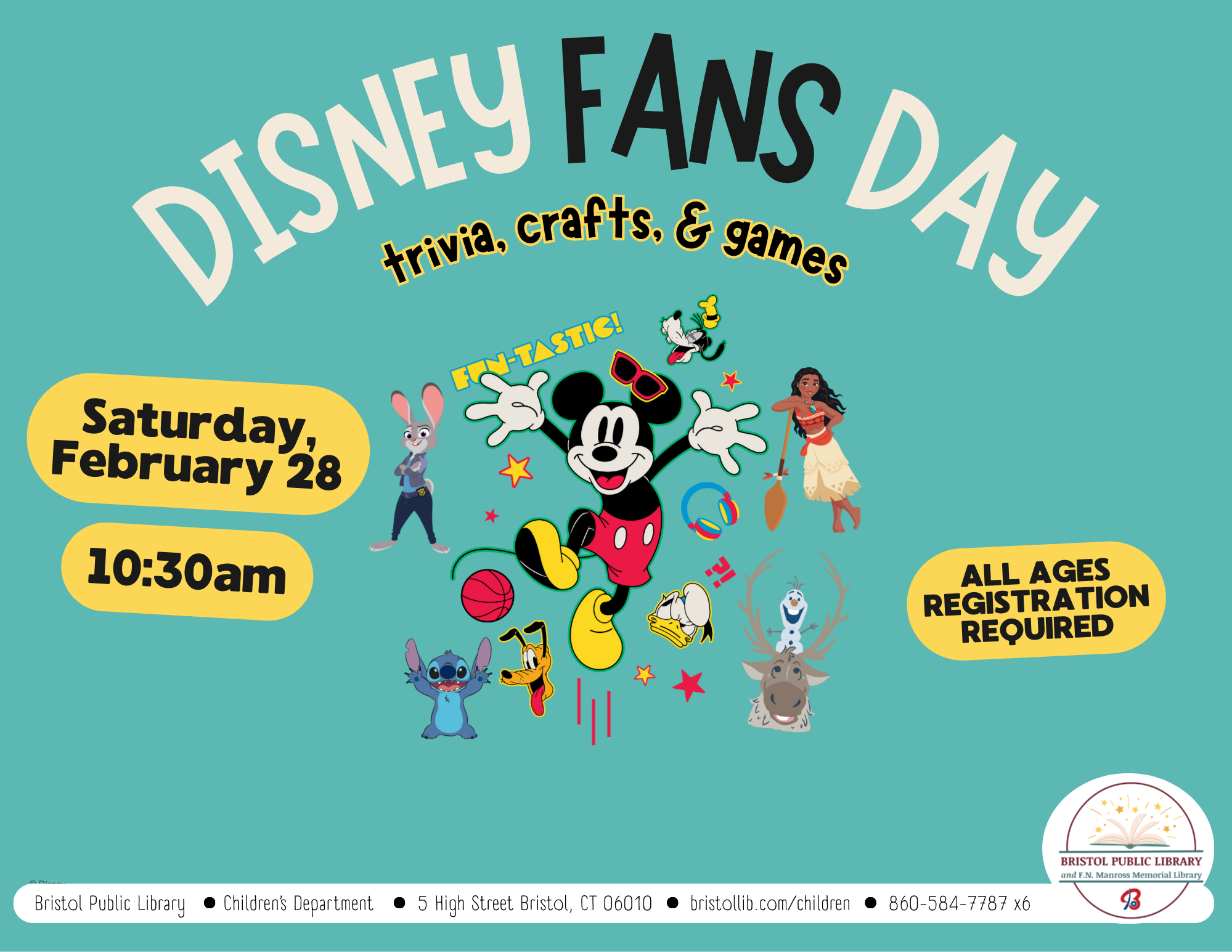 Disney Fans Day - Bristol Public Library