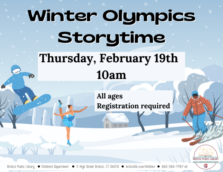 Winter Olympics Storytime - Bristol Public Library